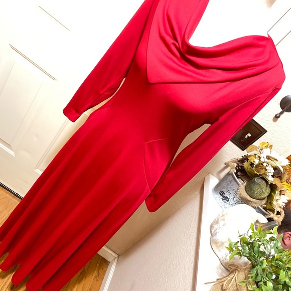 Edith Flagg | Dresses | Vintage Edith Flagg California Red Formal Dress ...